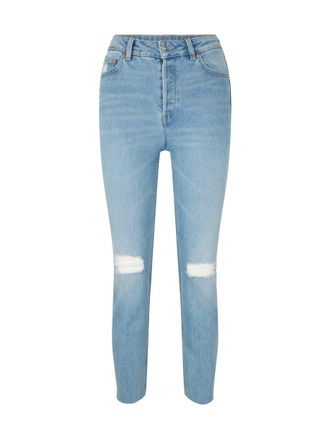 Tom Tailor Damen 1035426 Lotte Slim Fit Jeans, 10151-Light Stone Bright Blue Denim, 26
