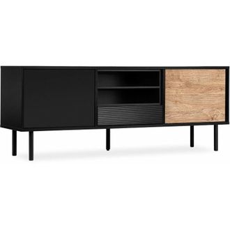 Konsimo Konsimo - lofty TV-Schr&auml;nk Loft-Stil, schwarz