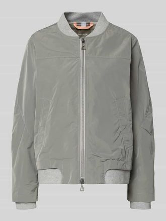 AMBER & JUNE Bomberjacke mit Zweiwege-Rei&szlig;verschluss