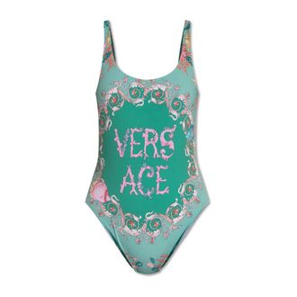Versace Damen, Bademode, Grün, SGröße