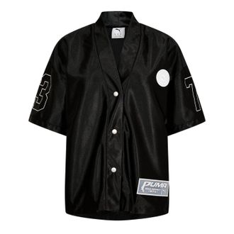 Puma Hemdjacke f&uuml;r Damen, leger (Schwarz)