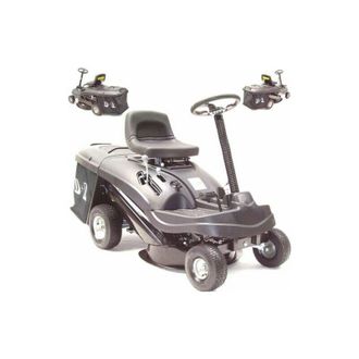 Apex Benzin Rasentraktor Aufsitzm&auml;her Aufsitzrasenm&auml;her 56745 Rasenm&auml;her 6,5PS