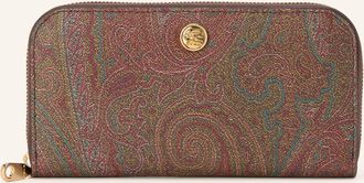 Etro Etro Geldb&ouml;rse Arnica braun