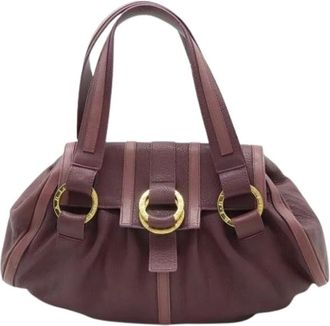 Bulgari Sac &agrave; main vintage Pre-owned - Femme - Pre-owned - Violet - Taille: ONE Size