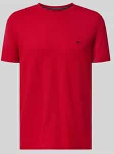Fynch-Hatton Regular Fit T-Shirt mit Logo-Stitching