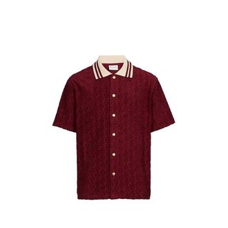 Dr&ocirc;le de Monsieur Chemise textur&eacute;e en tissu &eacute;ponge de coton