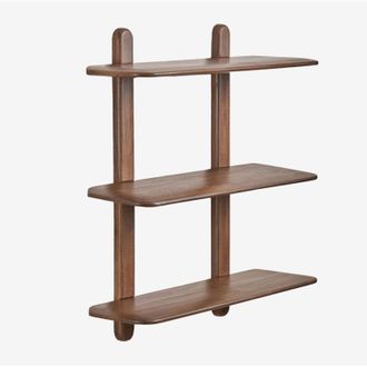Sklum &Eacute;tag&egrave;re murale en bois Veleta SKLUM &x2194&xFE0E 80 cm