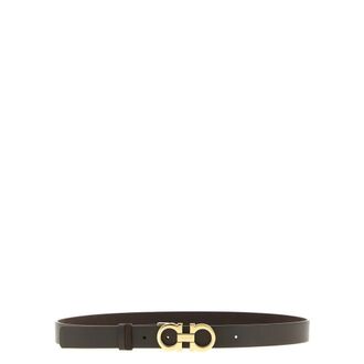 Ferragamo Gancini G&uuml;rtel - - Accessories - Damen - Braun - 80 CM