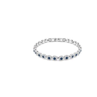 Swarovski Kristall Charm Armband in Blau - - Accessories - Damen - Grau - ONE SIZE
