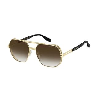 Marc Jacobs unisex, Accessoires, Jaune, Taille: 60 MM Lunettes de soleil élégantes et authentiques de qualité premium