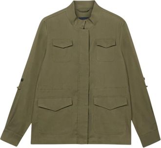 Brooks Brothers Femme, Vestes, Vert, Taille: 38 FR Veste Safari