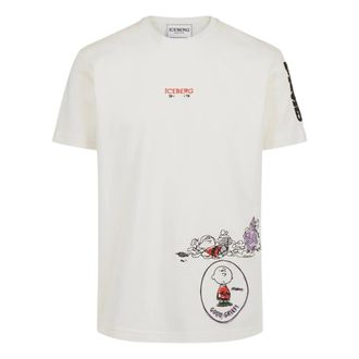 Iceberg Herren, Oberteile, Weiß, LGröße