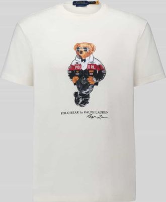 Polo Ralph Lauren T-Shirt mit ikonischem B&auml;renprint