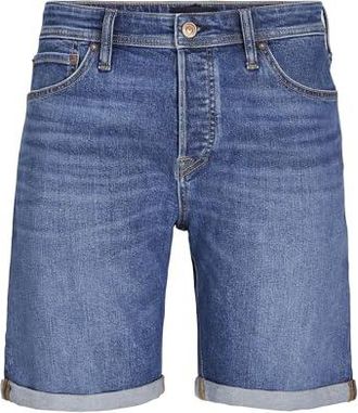 Jack & Jones JJIRICK JJIORIGINAL Short en Jean pour Homme, Bleu Denim/Paquet : 365, XL