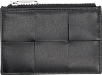 Bottega Veneta Cassette Card Holder - Black