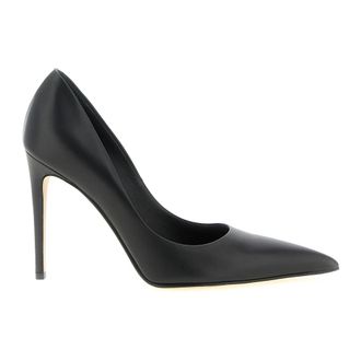 Alexander McQueen Pumps aus Leder - - Shoes - Damen - Schwarzk - 37 EU
