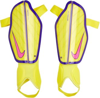 Nike Nk Prtga Grd Schienbeinschoner, Unisex Adult L Gelb/Lila