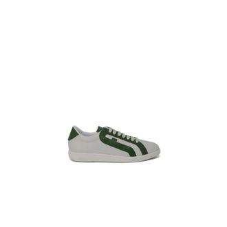 Furla Gr&uuml;ne Leder Schn&uuml;rschuhe - - Shoes - Damen - Wei&szlig; - 40 EU