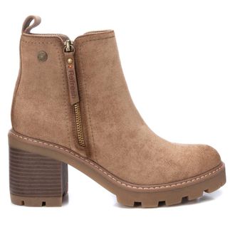 Refresh Freizeitstiefeletten Damen Taupe - Bequeme und vielseitige Schuhe - Casual Mode - Modell 17212503 (Größe 41)