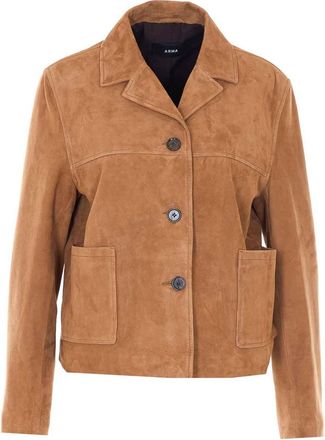 Arma Blouson En Cuir - Marron