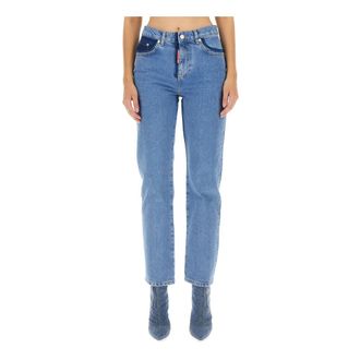 Moschino Gerades Jeans - - Jeans - Damen - Blau - W28