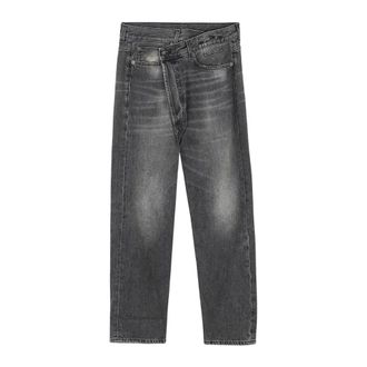 R13 Femme, Jeans, Noir, Taille: W23 Jean Crossover