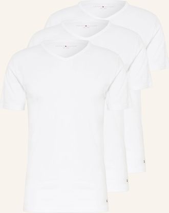 Tommy Hilfiger 3er-Pack V-Shirts weiss