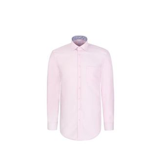 Seidensticker Chemise col classique en coton