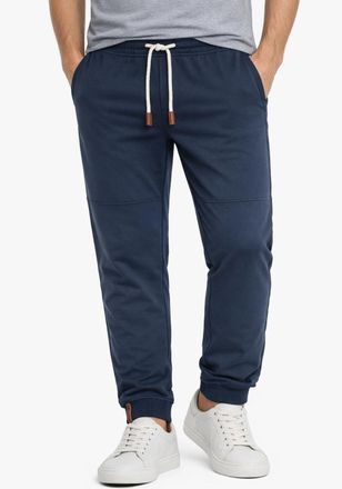 Ocean Sportswear Jogginghose OCEAN SPORTSWEAR Relaxed Cut, Herren, Gr. XL (56/58), N-Gr, blau (marine (aus recyceltem polyester)), Obermaterial: 63% Polyester, 32% Bau
