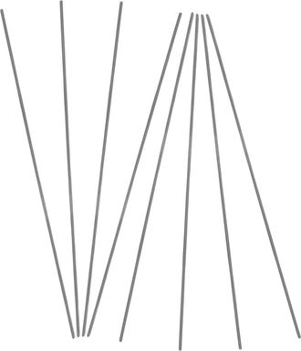 Artibetter 8 St&uuml;ck Hochtemperaturbest&auml;ndiger Wolframdraht 2mm Durchmesser 20cm L&auml;nge Brennofenzubeh&ouml;r f&uuml;r Keramik und Schmuckbrennen Tragf&auml;higkeit 25-30g
