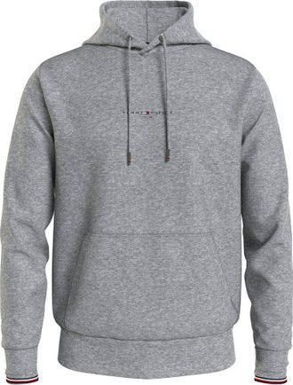 Tommy Hilfiger Hoodie TOMMY LOGO TIPPED HOODY Tommy-Tape innen am Ausschnitt, Flag-Stickerei am &Auml;rmel
