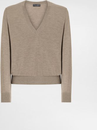 Dolce & Gabbana Cashmere Pullover - Mann Strickwaren 46