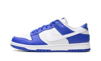 Nike Herren Dunk Low Sneaker, Photon Dust White Racer Blue, 43 EU