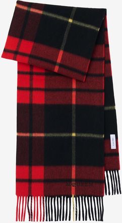 Alexander McQueen Tartan-Schal aus Wolle und Kaschmir - Item 8082413814Q6460