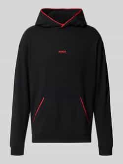 HUGO BOSS Regular Fit Hoodie aus Baumwoll-Mix Modell NOAH