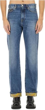 Versace Gerades Jeans - - Jeans - Herren - Blau - W32
