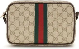 Gucci Ophidia GG kleine Umh&auml;ngetasche - - Bags - Herren - Beige - ONE SIZE