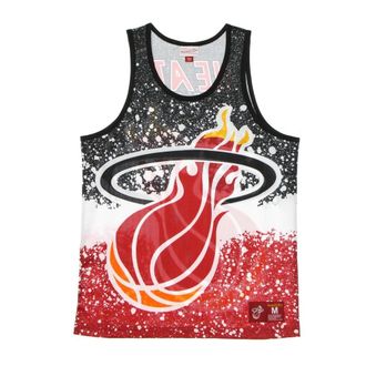 Mitchell & Ness Miami Heat Basketball Tank Top - - Sport - Herren - Mehrfarbig - XL