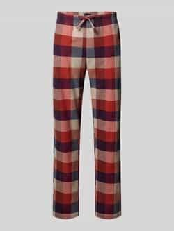 Christian Berg Regular Fit Pyjama-Hose im Allover-Look