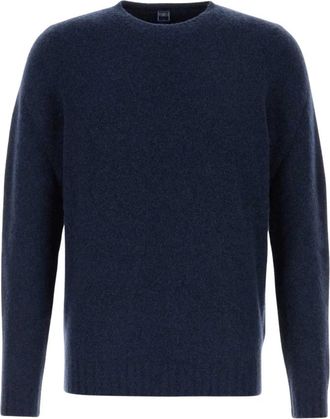 Fedeli Homme, Pulls, Bleu, Taille: XL Tricot ras du cou