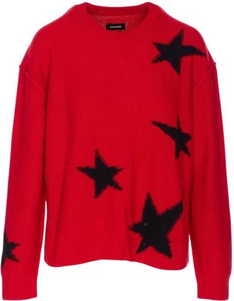Zadig&Voltaire Pull en cachemire Markuz - Femme - Pulls - Rouge - Taille: 38 FR