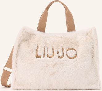 Liu Jo Liu Jo Kunstfell-Shopper beige