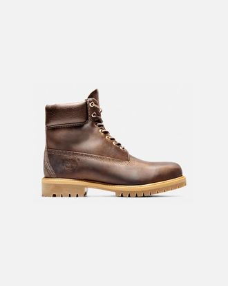 Timberland Wasserdichter Timberland Premium 6-Inch Boot f&uuml;r Herren in Braun, Herren, Braun, Gr&ouml;&szlig;e