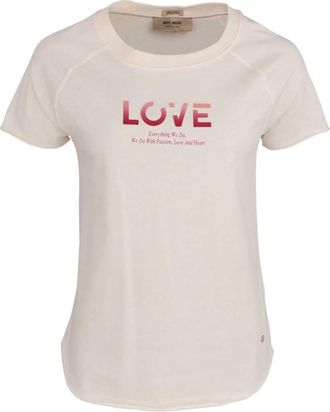 Mos Mosh Damen T-Shirt Leni O-SS Tee Misty Rose - S