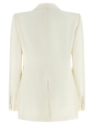 Tom Ford Womens White Wool Blazer Clothing