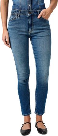 Wrangler Damen Skinny Jeans, Dingey Fade, 32W / 32L EU