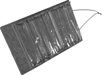 Amosfun Martial Arts Belt Organizer Wandhalterung Filz Aufbewahrungstasche Staubdicht für Taekwondo Karate Kickboxing Gürtel und Medaillen Display Rack Wandbe