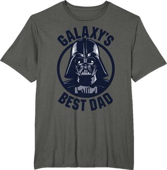 Star Wars Classic Vatertag Darth Vader Galaxys Best Dad T-Shirt