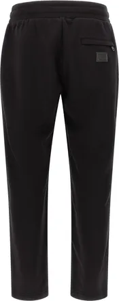 Dolce & Gabbana Cotton Jersey Joggers - Black