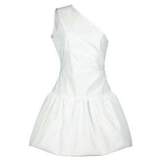 Patou One-Shoulder Bloomer Mini Kleid - - Dresses - Damen - Wei&szlig; - S